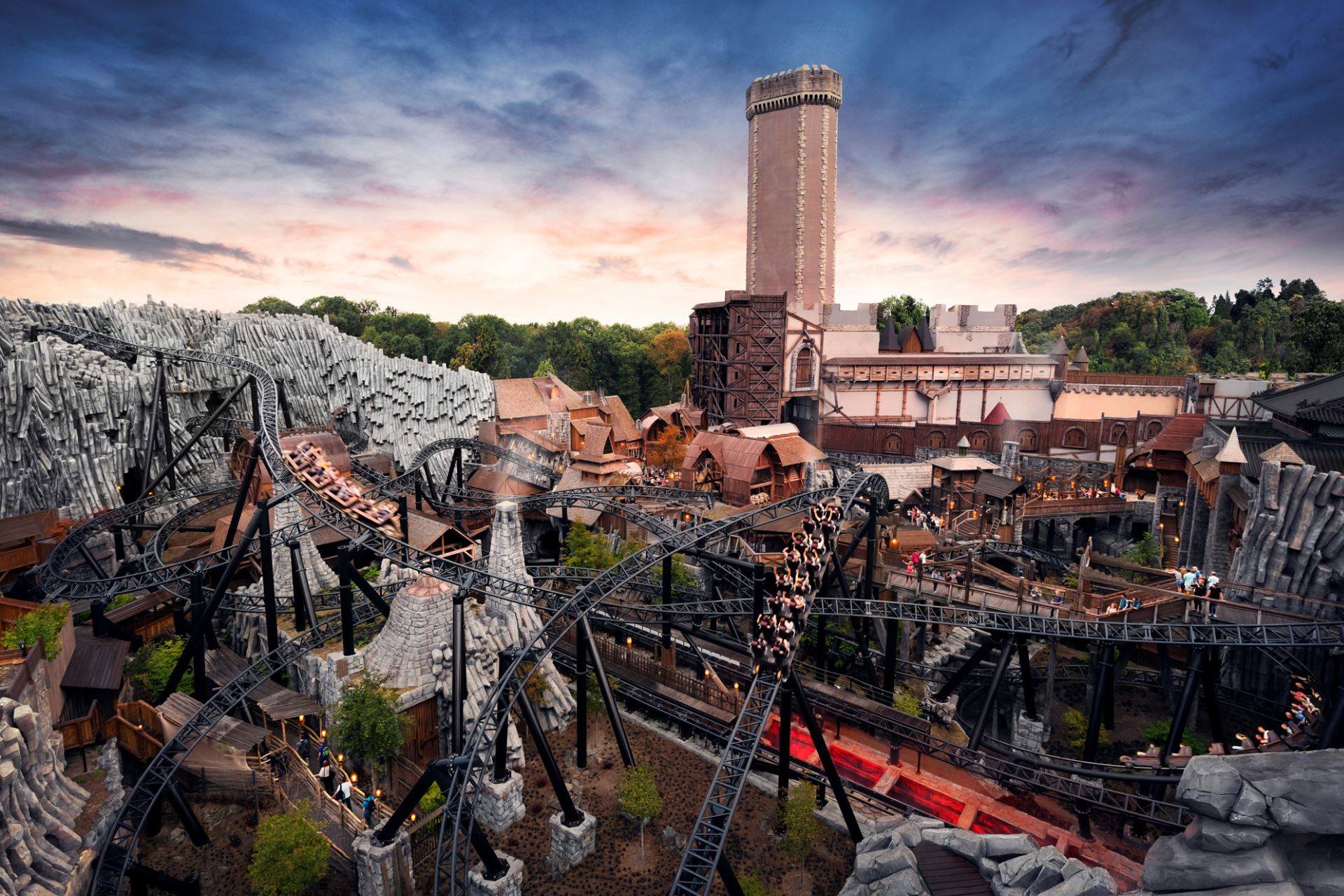 Phantasialand Alle Attraktionen